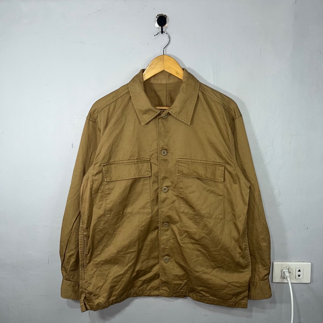 GU Utility Jacket, Men's Fashion, Coats, Jackets and Outerwear on Carousell