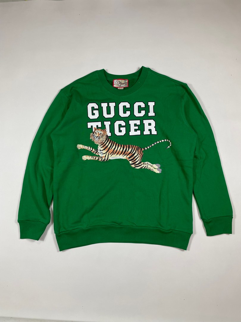 GUCCI "TIGER", Men's Fashion, Activewear on Carousell