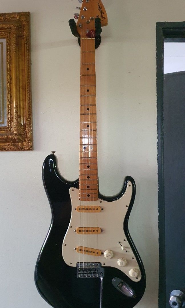 Guyatone custom bulket truss rod 70's Strat Japan guitar, Hobbies & Toys, Music & Media, Musical ...