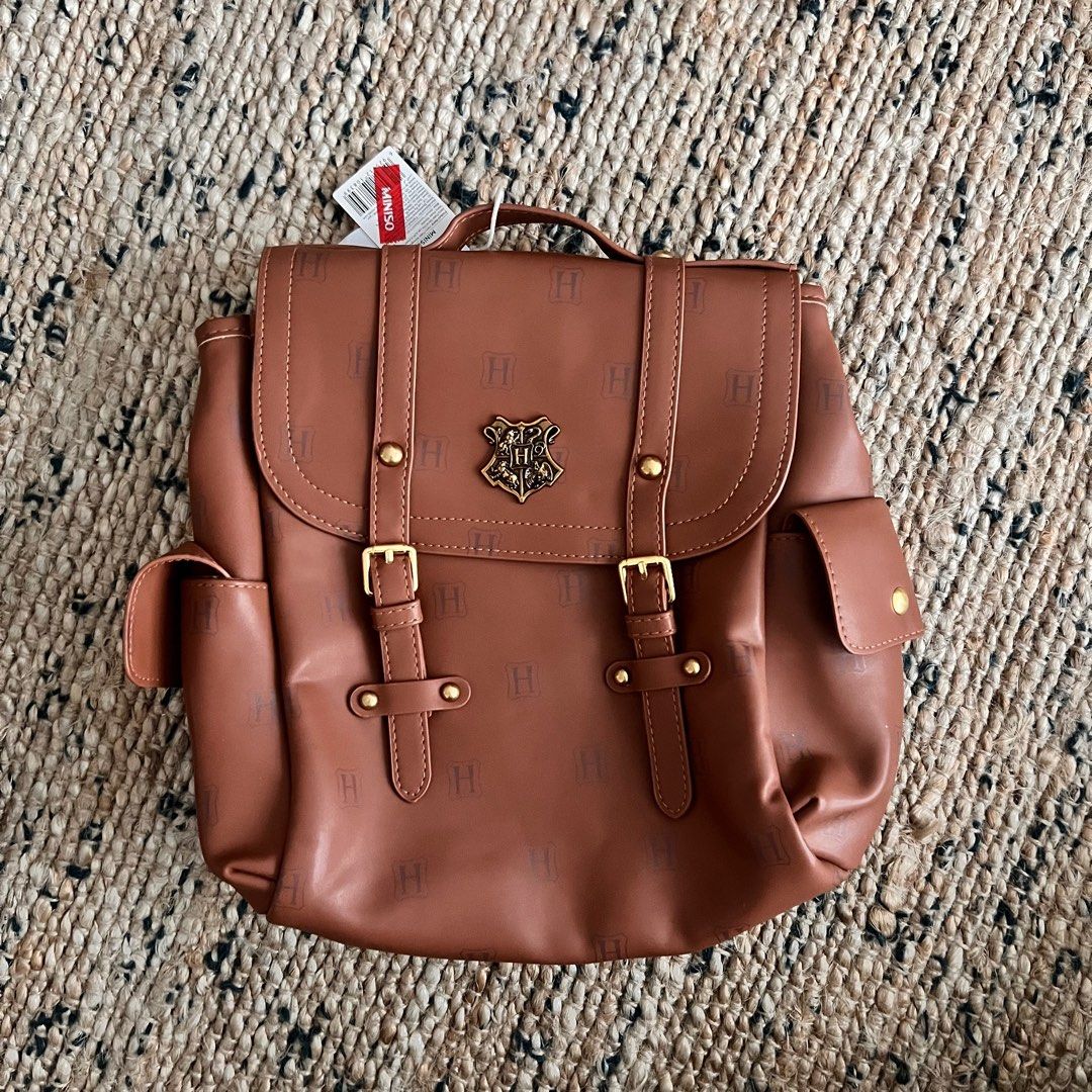 Harry Potter x Miniso Monogram Backpack, Women's Fashion, Bags ...