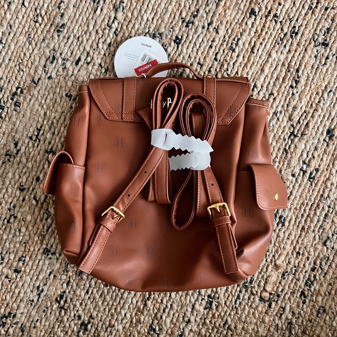 Harry Potter x Miniso Monogram Backpack, Women's Fashion, Bags ...