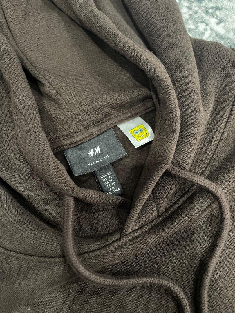H&m collab spongebob, Men's Fashion, Tops & Sets, Hoodies on Carousell