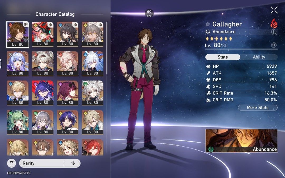 HSR ULTIMATE ACCOUNT, Video Gaming, Video Games, Others on Carousell