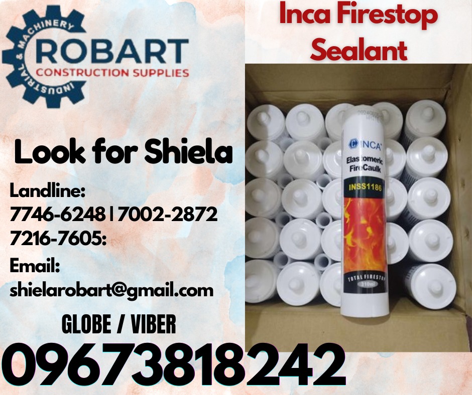 Inca Firestop Sealant, Commercial & Industrial, Construction Tools ...