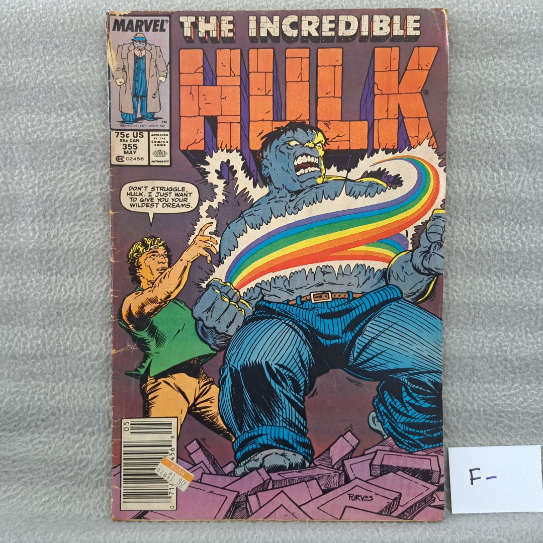 Incredible Hulk #355 (1st Series) Marvel Comics (Peter David, Jeff ...
