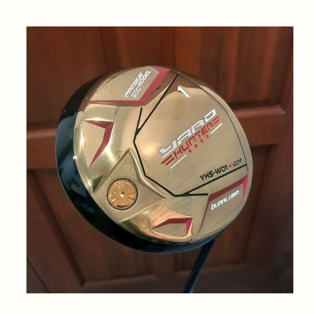 Japan, YARD HUNTER YHS-W01 Hi-COR Duralumin Premium 500 Model Driver ...