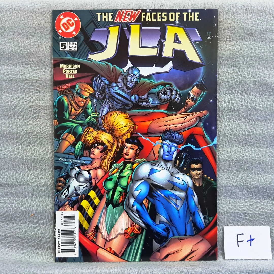 JLA #5 (DC Comics) Grant Morrison, Howard Porter, Hobbies & Toys, Books ...
