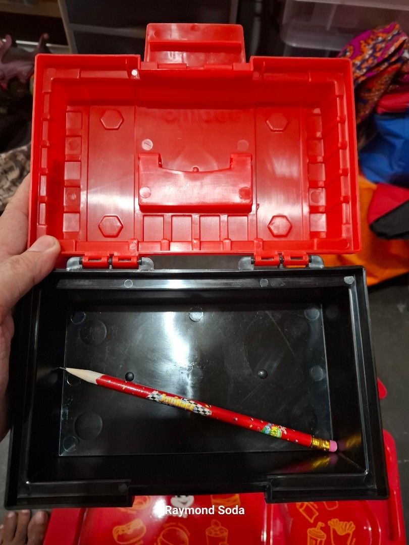 Jollibee tray and tool box, Hobbies & Toys, Memorabilia & Collectibles ...