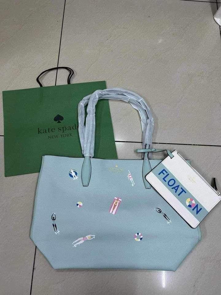 Kate Spade Reversible Tote Bag, Luxury, Bags & Wallets on Carousell