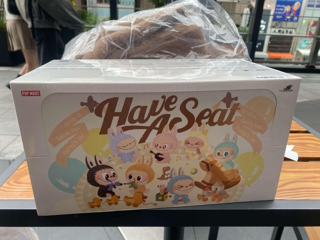 Labubu Have a seat version2, Hobbies & Toys, Toys & Games on Carousell