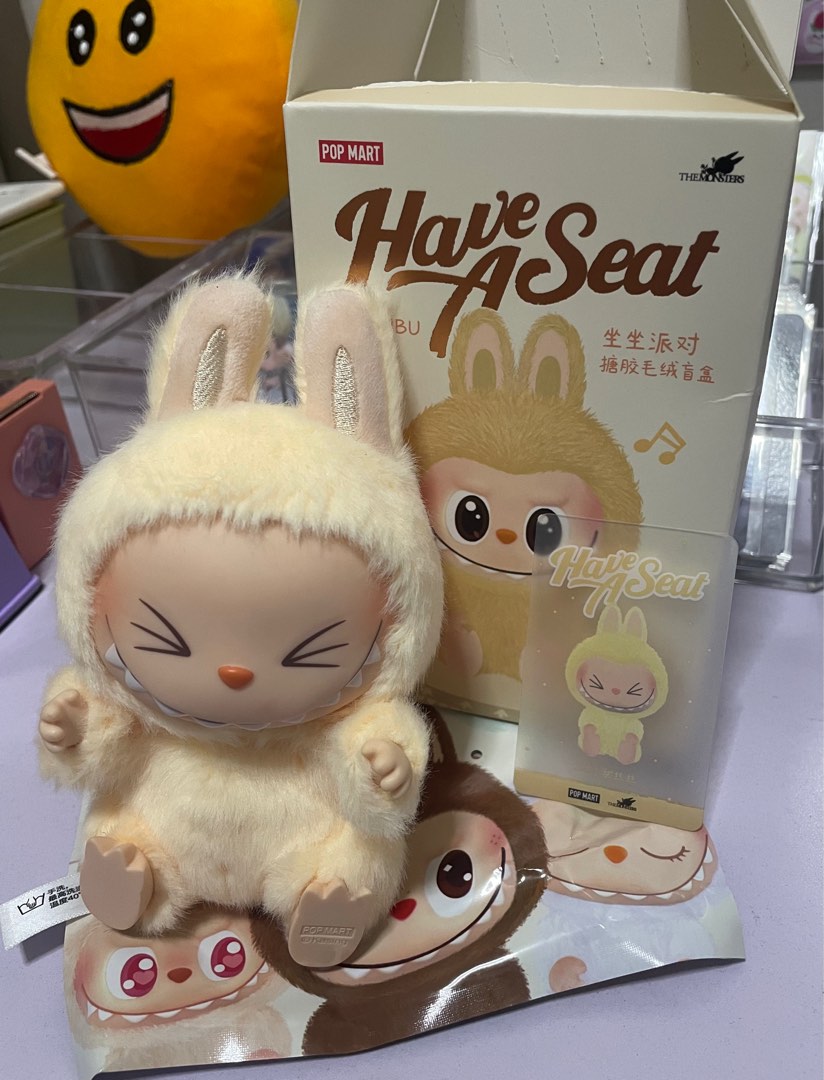 Original Labubu SiSi Have a Seat, Toys & Collectibles, Mainan di Carousell