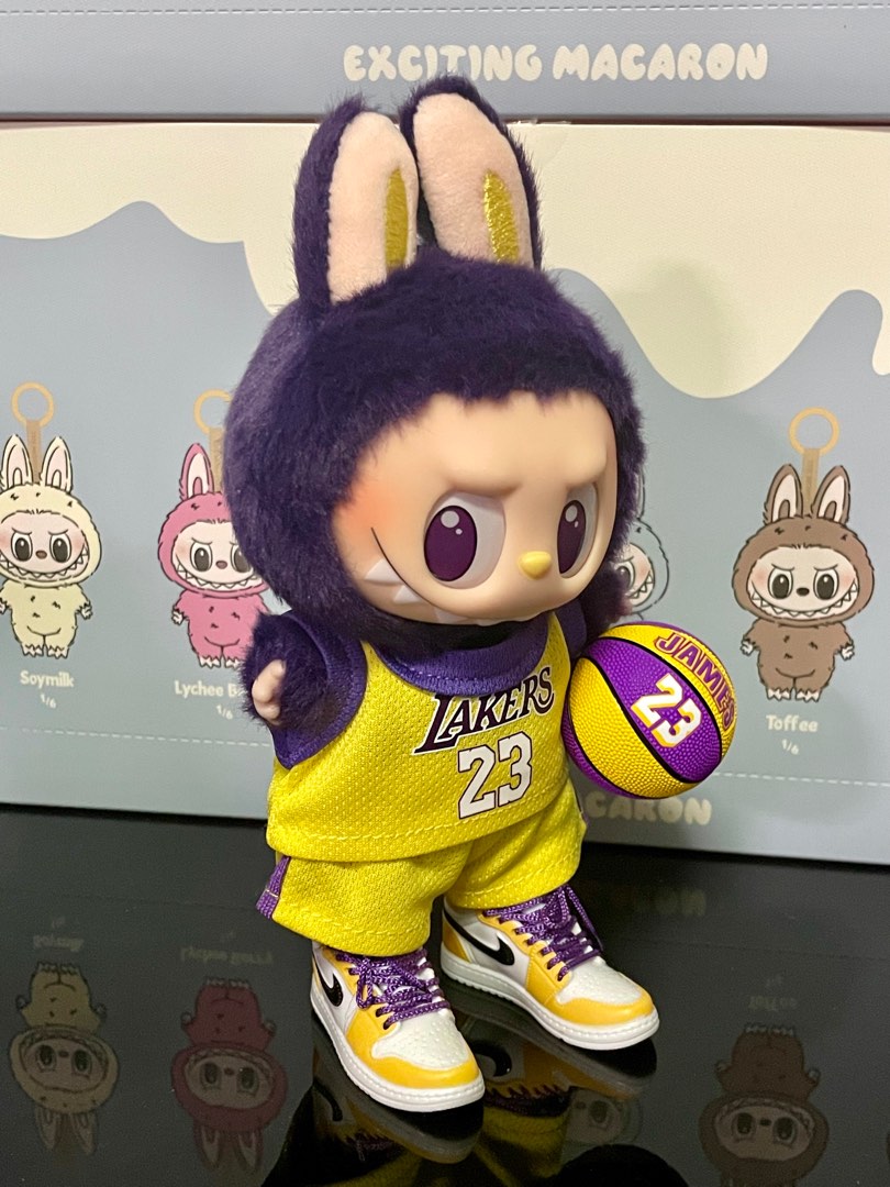 LABUBU LAKERS 23, Hobbies & Toys, Toys & Games on Carousell