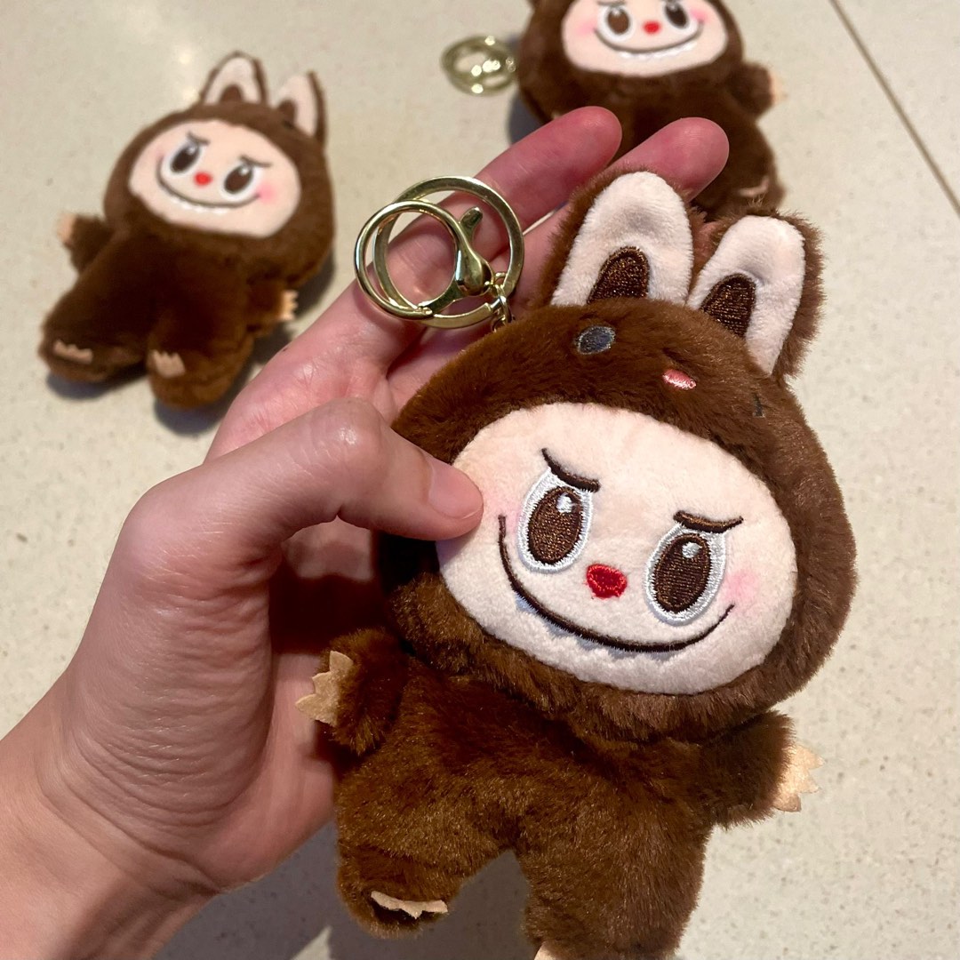 Labubu Plushie Keychain Labubu Soft Toy, Hobbies & Toys, Toys & Games ...