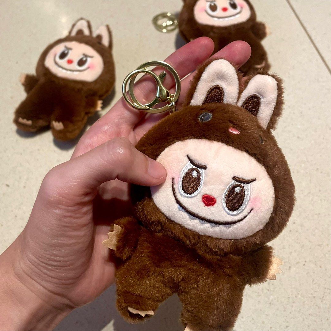 Labubu Plushie Keychain Labubu Soft Toy, Hobbies & Toys, Toys & Games ...