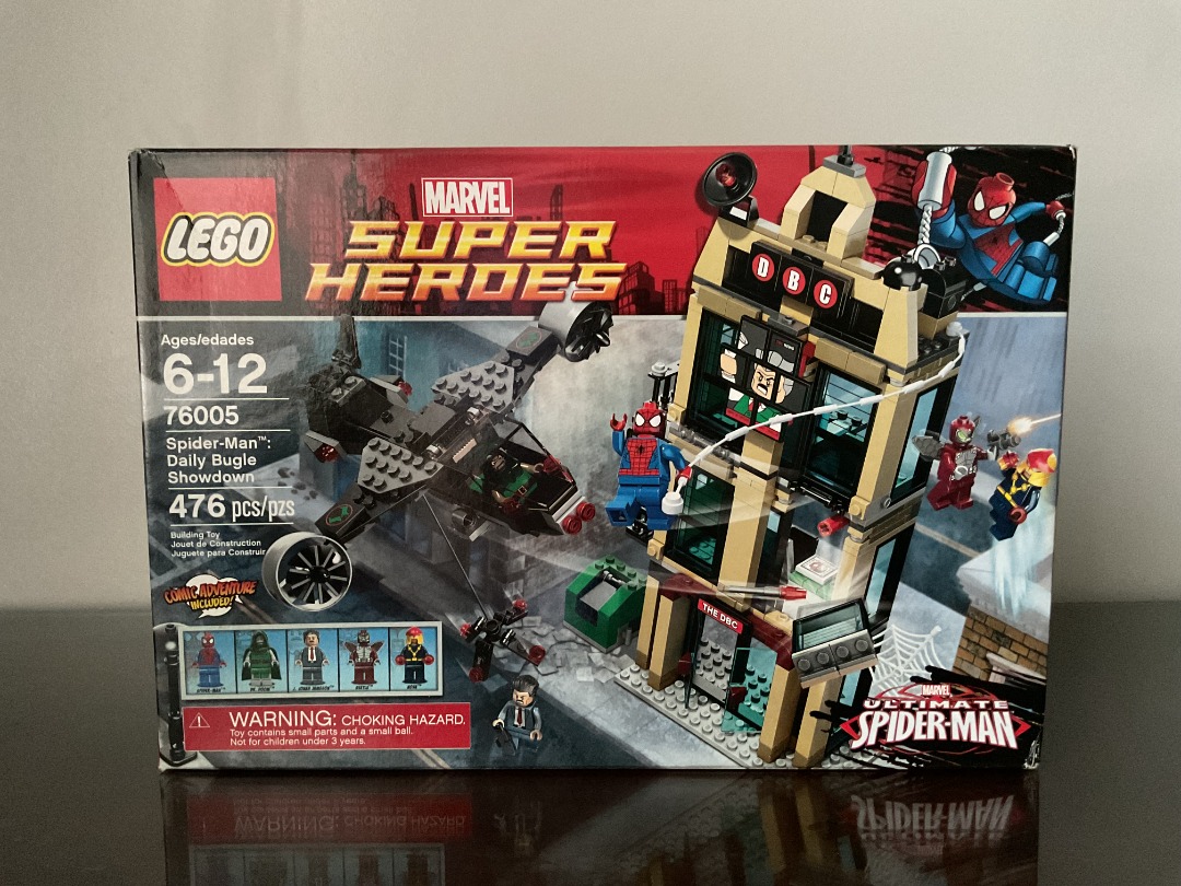 Lego 76005 - Ultimate Spider-Man Daily Bugle Showdown, Hobbies & Toys ...