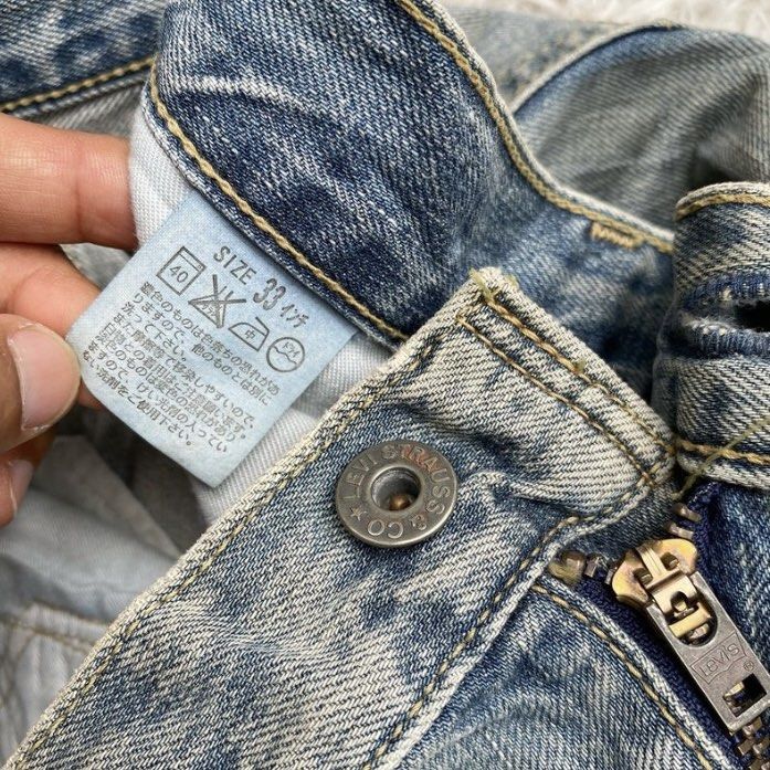 Levis 503 Jeans Vintage Regular Fit Straight Medium Rise Pants Denim ...