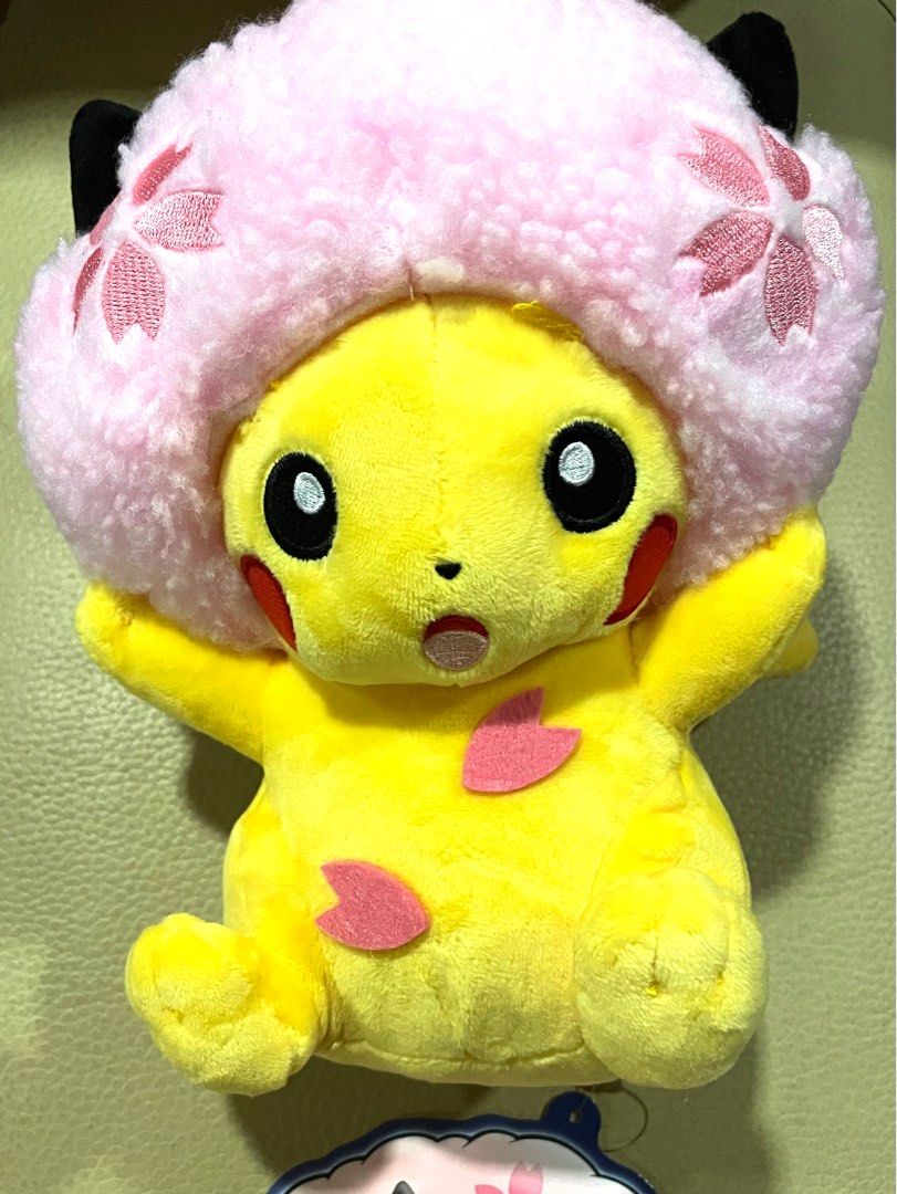 Limited Edition Pokemon Center Tokyo DX Cherry Blossom Pikachu, Hobbies ...