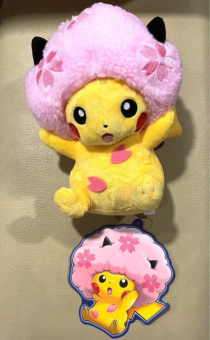 Limited Edition Pokemon Center Tokyo DX Cherry Blossom Pikachu, Hobbies ...