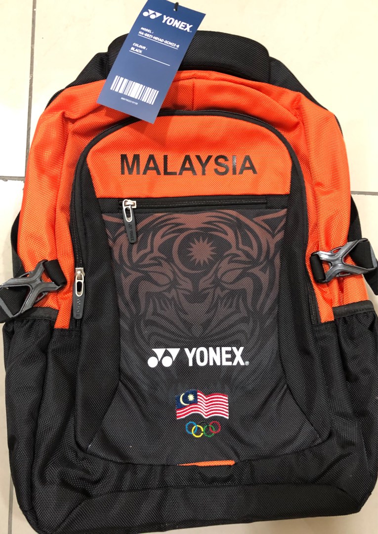 MALAYSIA National Team YONEX Backpack 100% Original - 2 big compartment ...