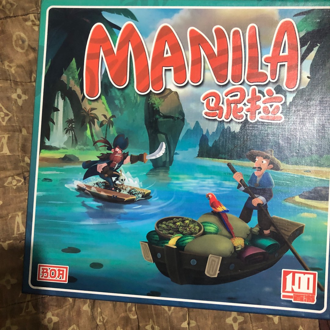 Manila Board Game, Hobbies & Toys, Toys & Games on Carousell