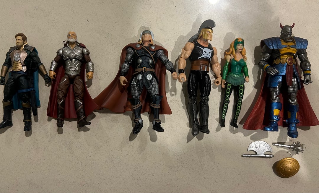 MARVEL UNIVERSE 3.75 inch ASGARDIAN THOR SERIES marvel legends, Hobbies ...