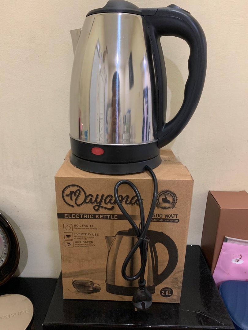 MAYAMA ELECTRIC KETTLE PEMANAS AIR, Kitchen & Appliances di Carousell