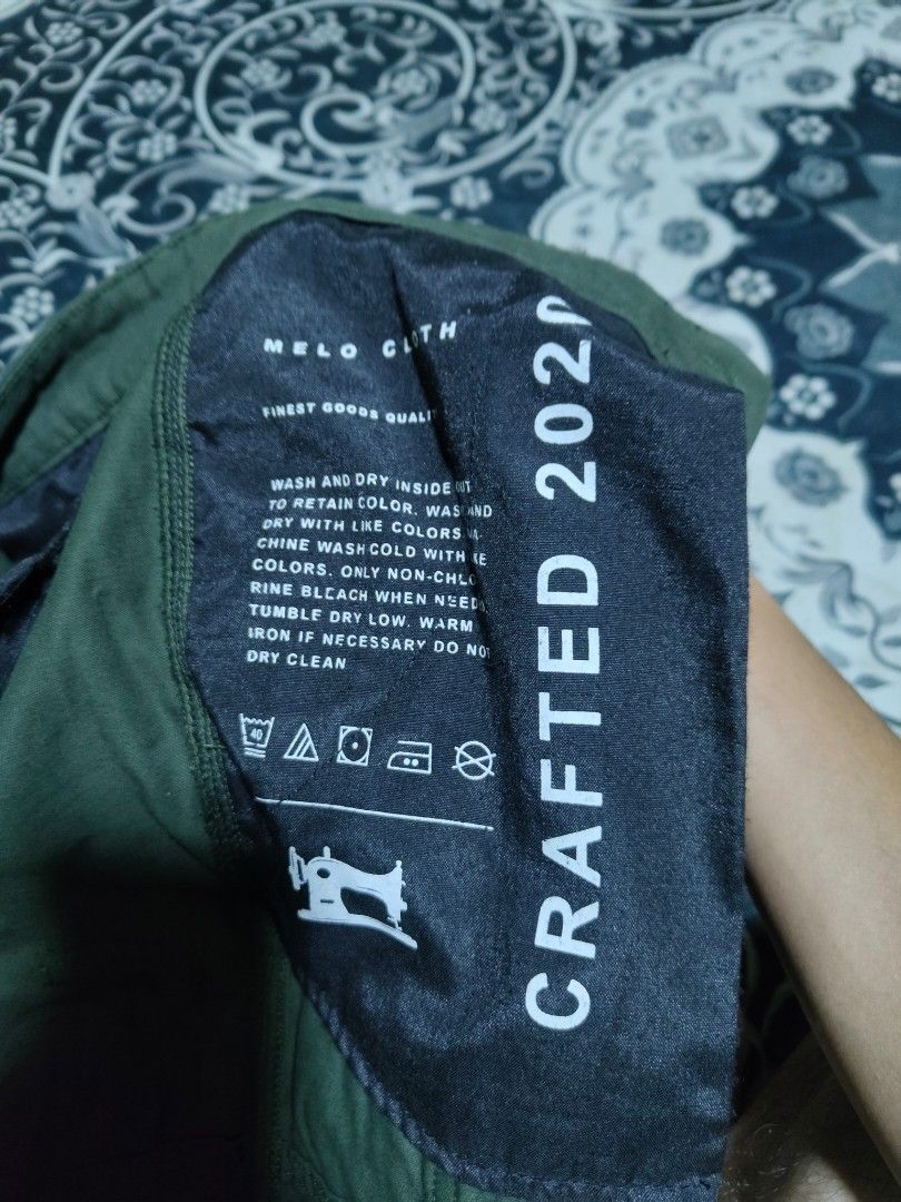 Melo Cargo Pants "Logan" Army, Men's Fashion, Bottoms, Trousers on ...