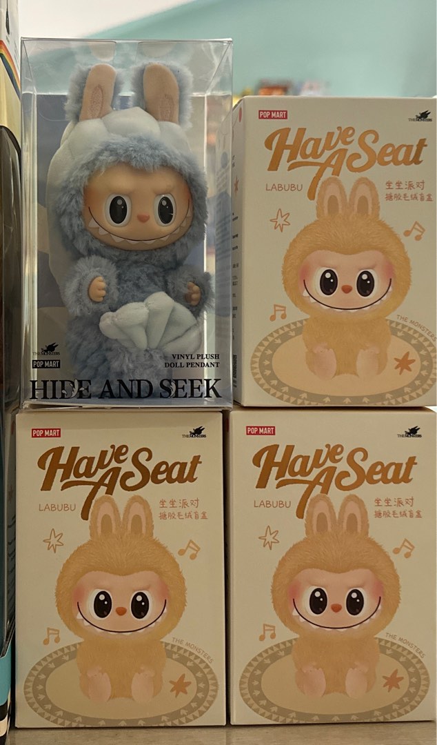 Merbubu Popmart Labubu V2, Hobbies & Toys, Memorabilia & Collectibles ...