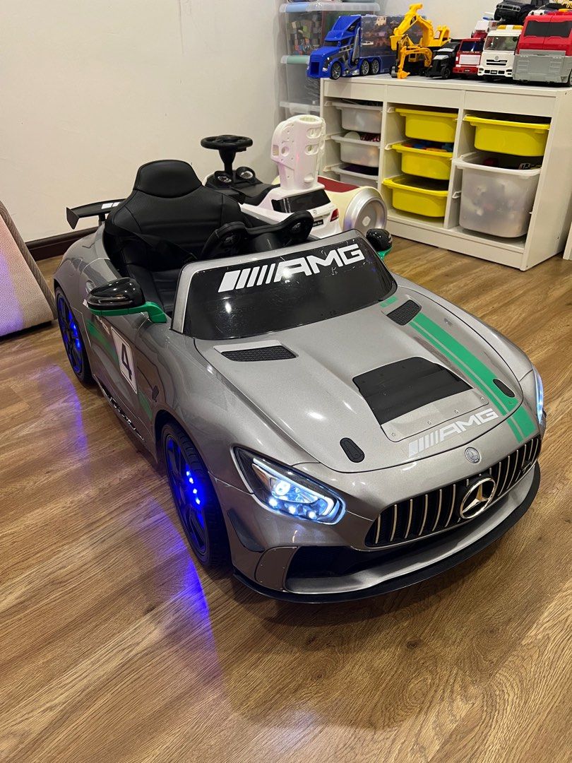 Mercedes Benz AMG GT4 Children Electric Ride On Car Toy with remote ...
