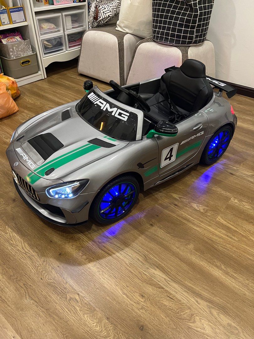 Mercedes Benz AMG GT4 Children Electric Ride On Car Toy with remote ...