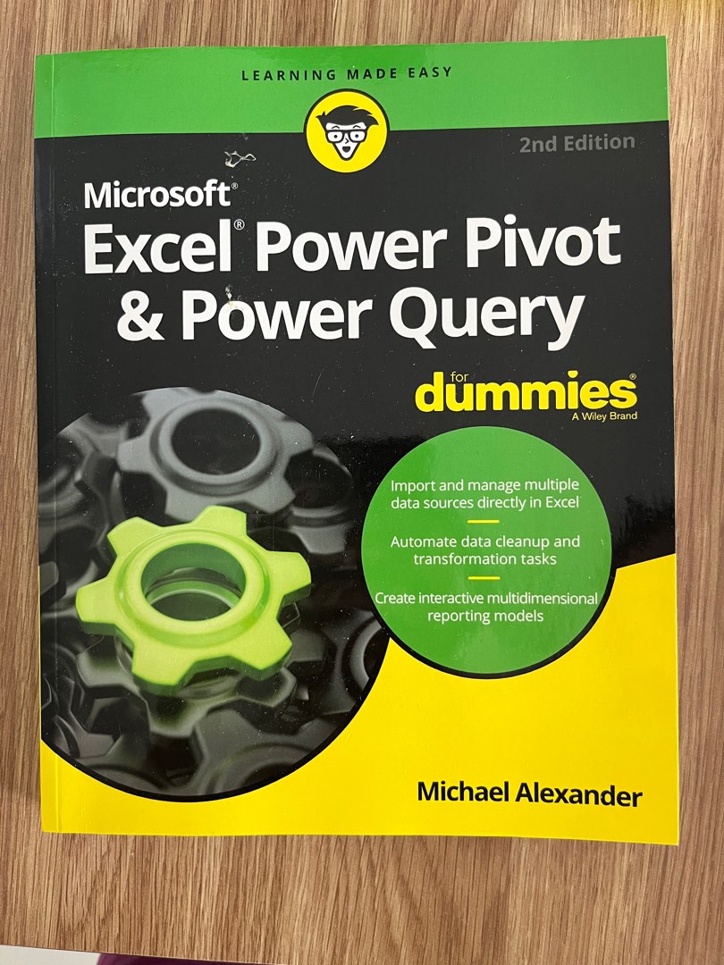 Microsoft Excel Power Pivot & power Query, Hobbies & Toys, Books ...