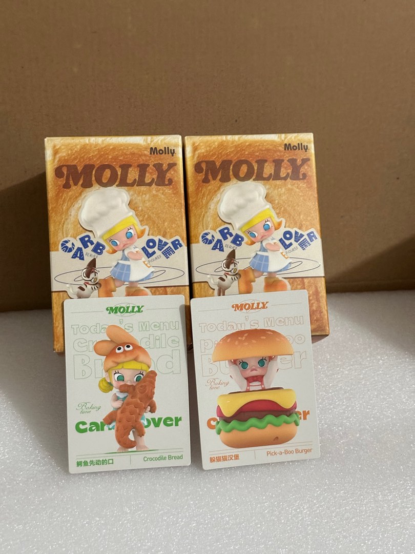 Molly Carb Lover - Pick A Boo Burger & Crocodile Bread, Hobbies & Toys ...