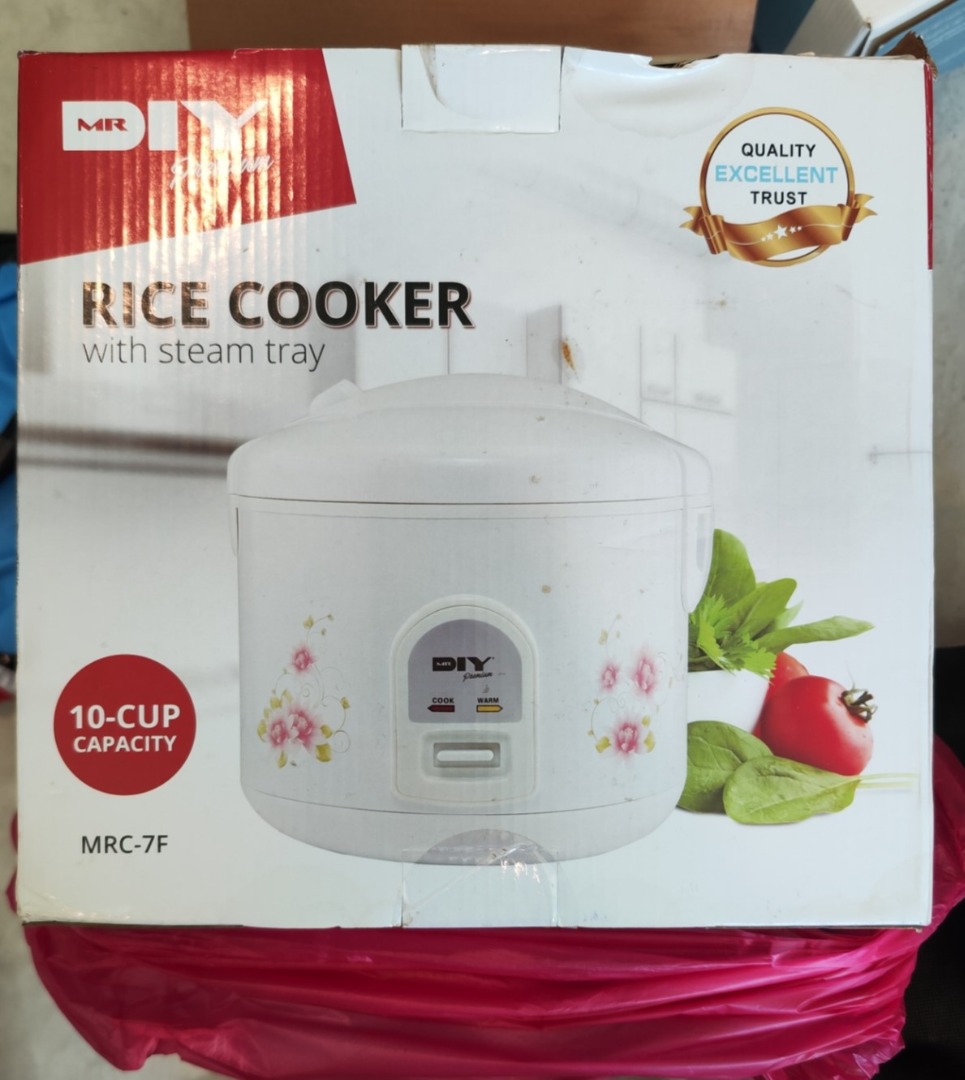 MR DIY Rice cooker, Furniture & Home Living, Kitchenware & Tableware ...