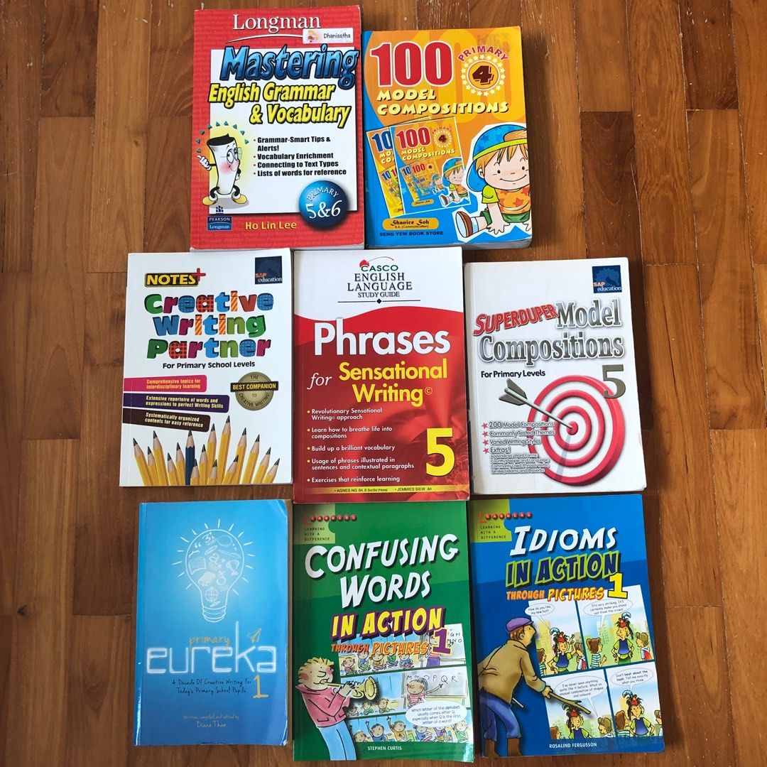 New / lightly used upper primary P4 P5 P6 PSLE English model ...