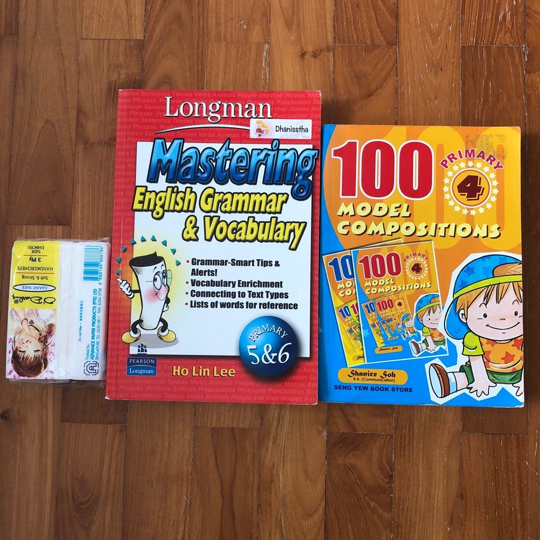 New / lightly used upper primary P4 P5 P6 PSLE English model ...