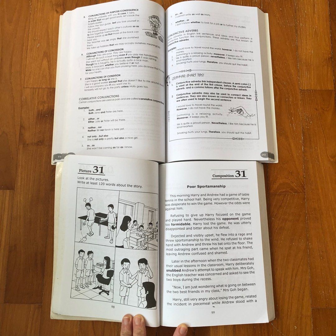 New / lightly used upper primary P4 P5 P6 PSLE English model ...