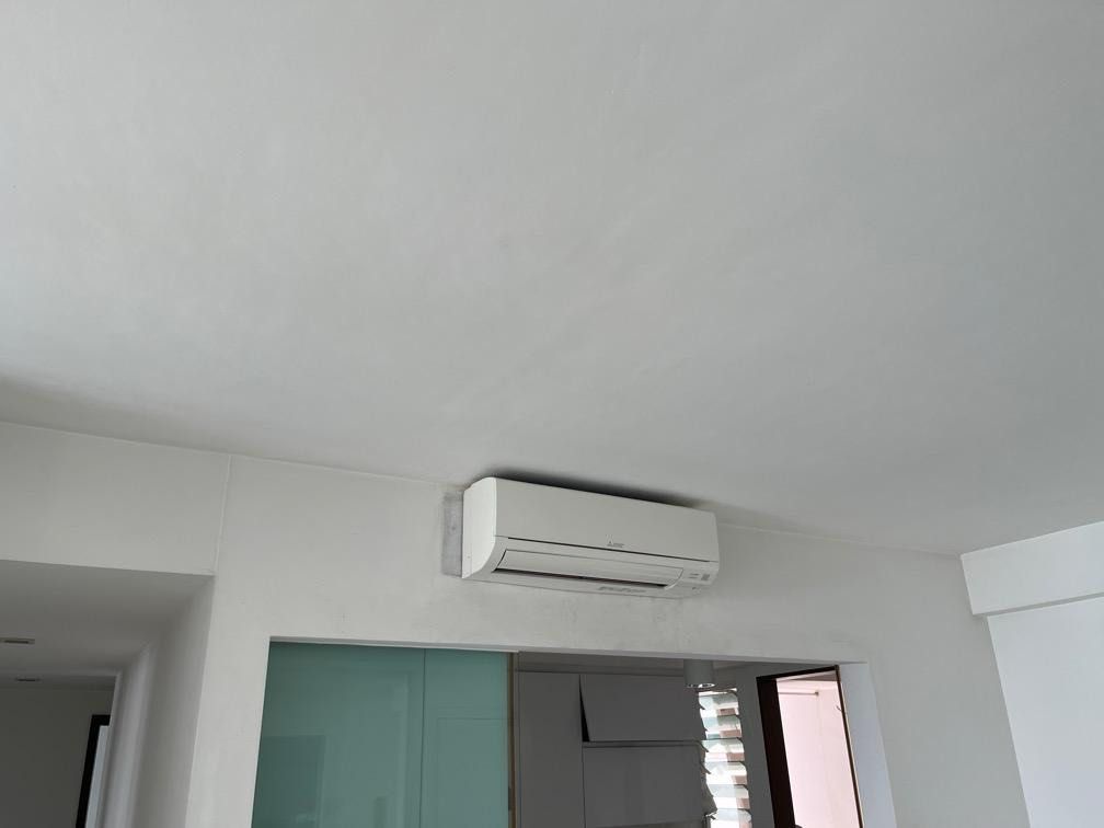 New aircon installation with new piping, Home Services, Aircon Services ...