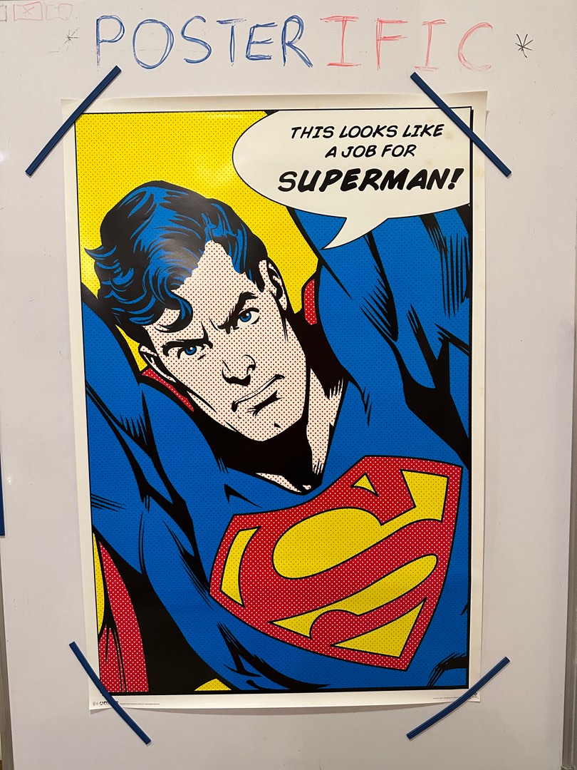 [NEW] Superman (This Looks Like a Job for Superman) - Poster (61 cm X ...