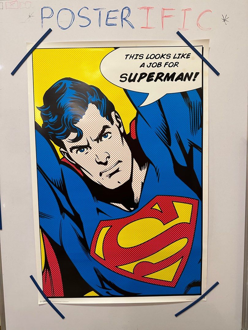 [NEW] Superman (This Looks Like a Job for Superman) - Poster (61 cm X ...