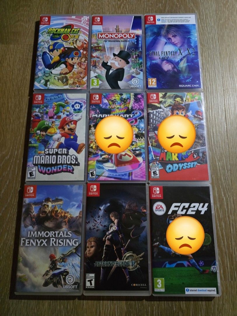 Nintendo Switch - Rockman Exe / Monopoly / Final Fantasy X / Super ...