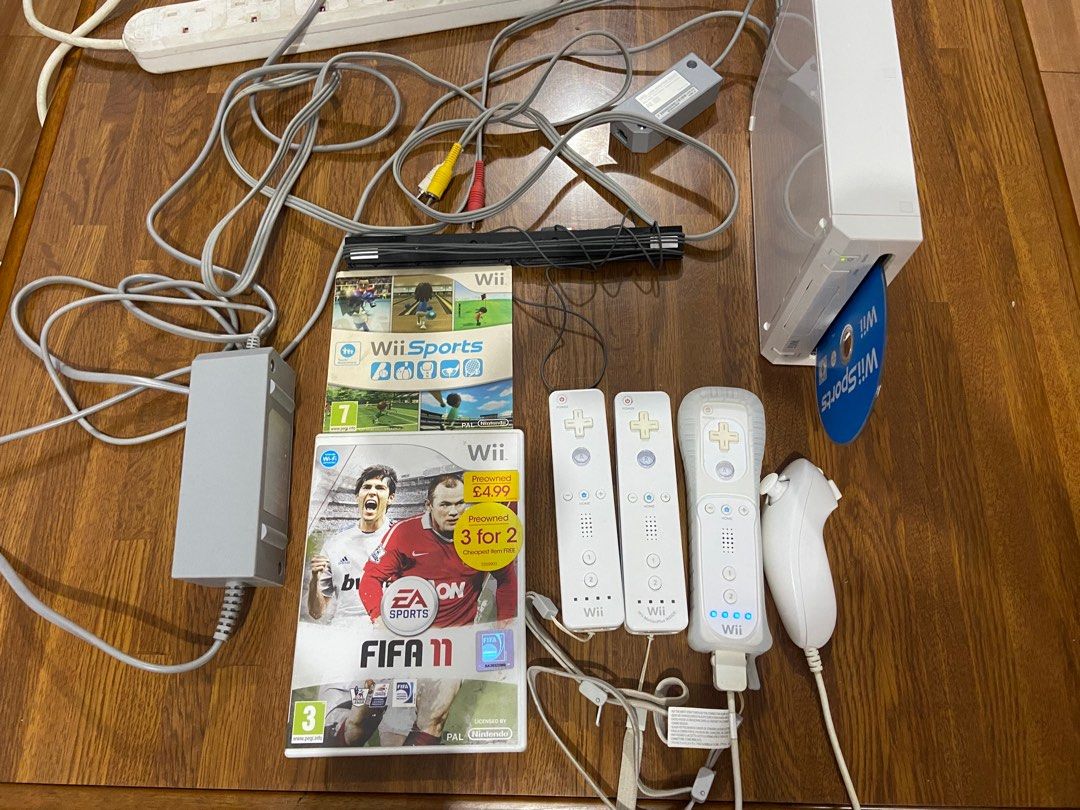 nintendo wii complete set, Video Gaming, Video Game Consoles, Nintendo ...