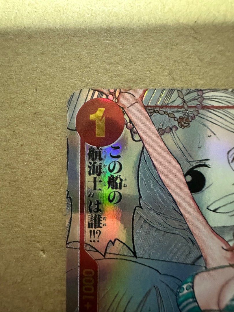 One Piece Card Game / Manga Card OP01-016 Nami / Premium Booster Box ...
