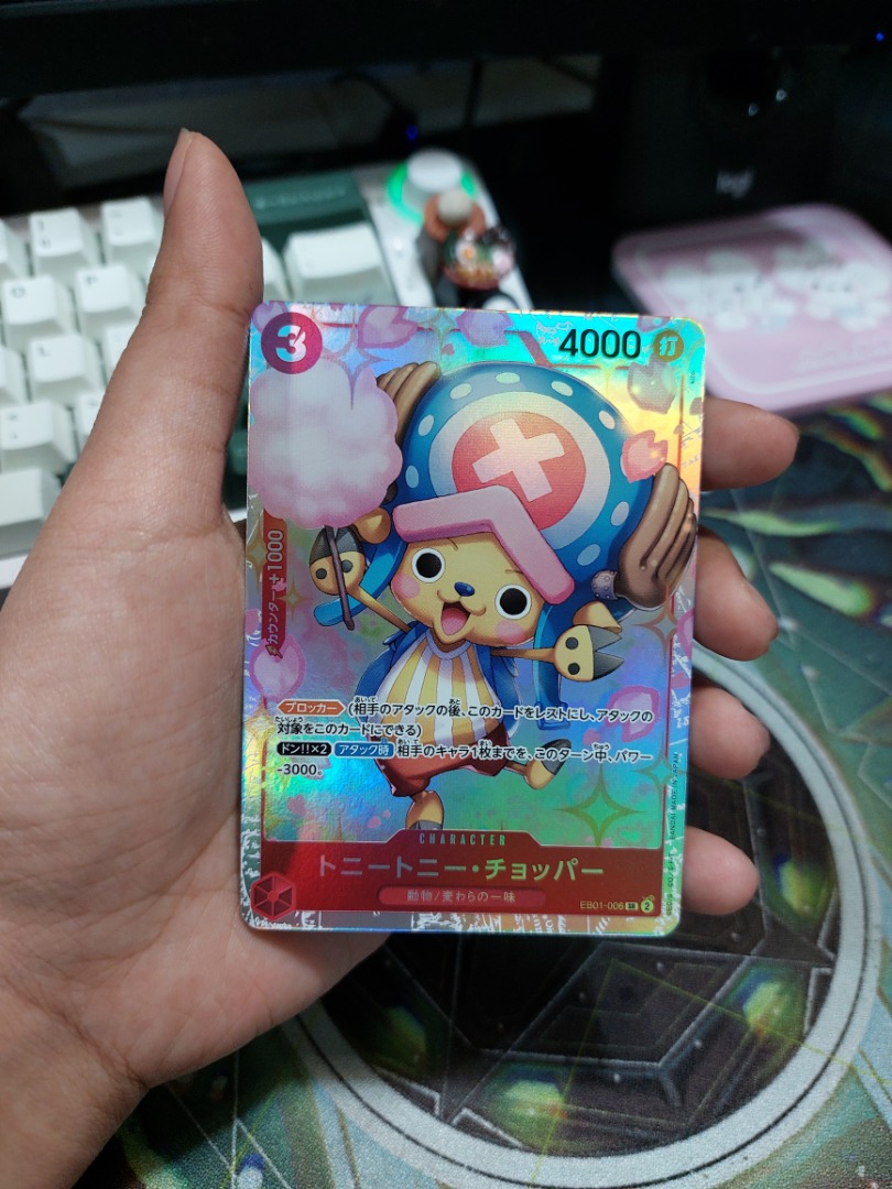 One Piece TCG EB01-006 Tony Tony.Chopper SR (Japanese), Hobbies & Toys ...