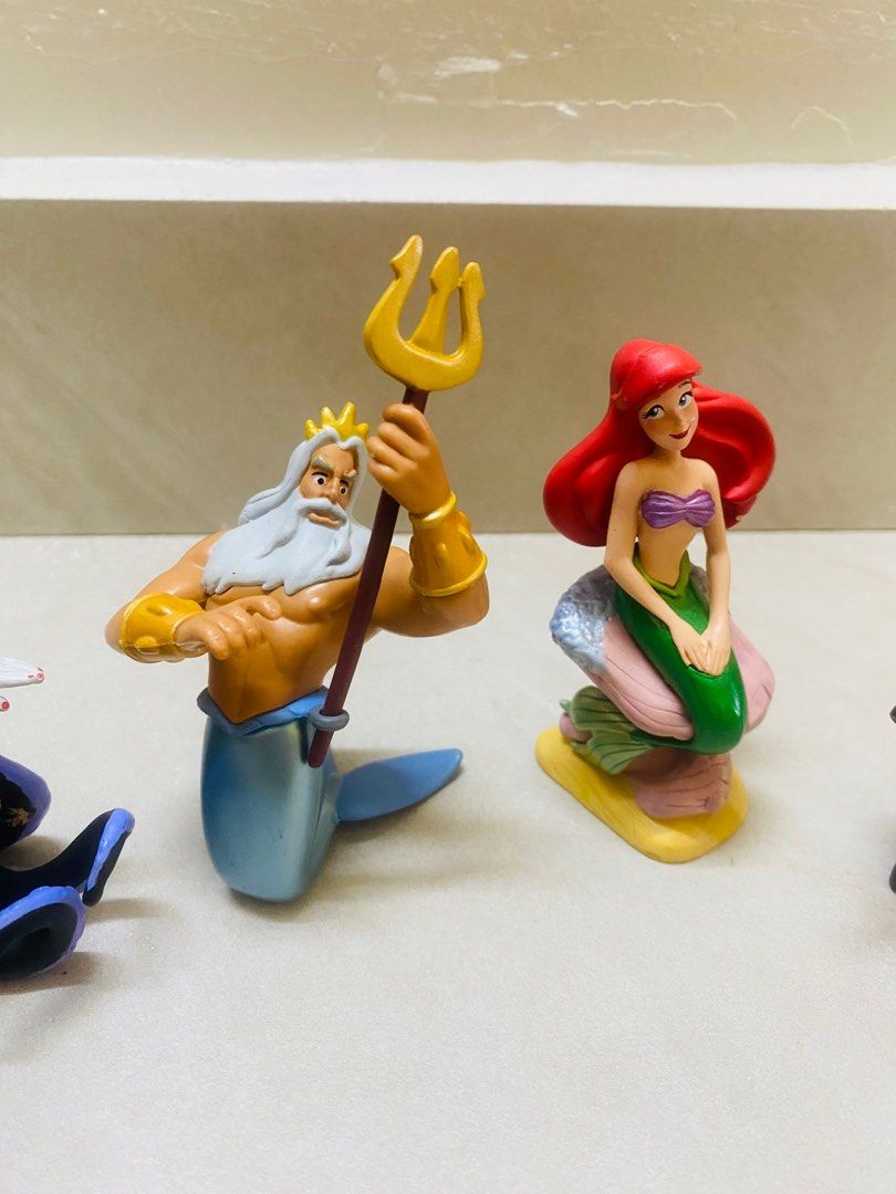 Original Disney The Little Mermaid Figures Set, Hobbies & Toys, Toys ...