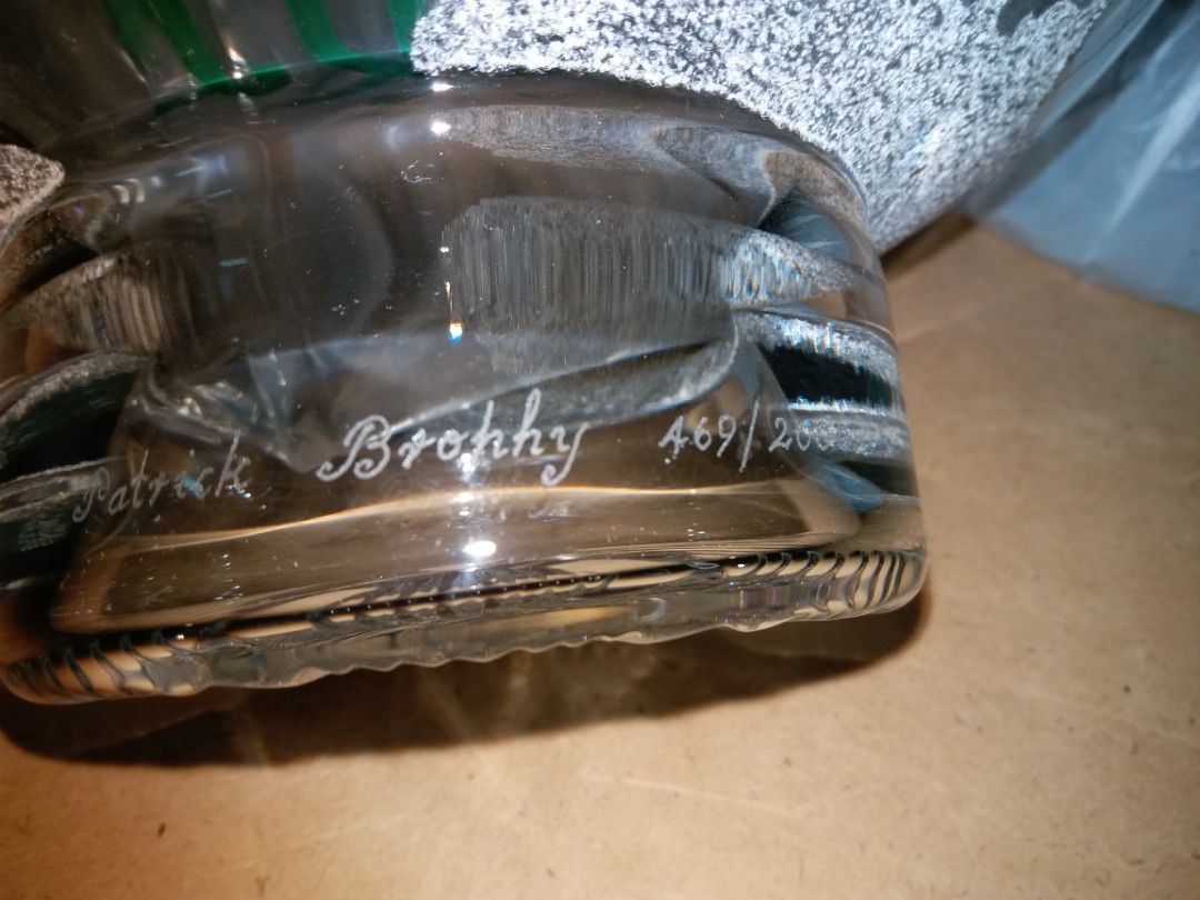 Waterford Crystal Globe On Base"THE SEVEN CONTINENTS" #469/2000 designed & signed by Patrick ...