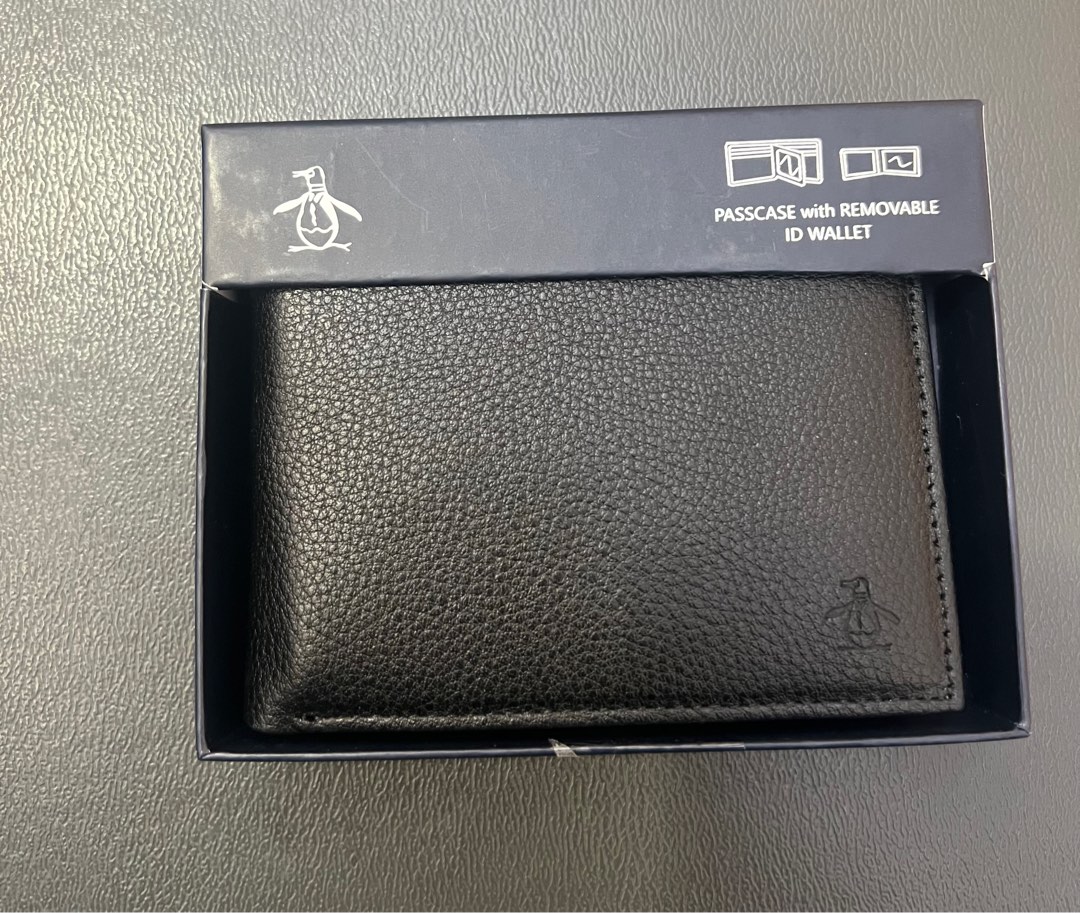 Penguin Leather Bifold Wallet, Men's Fashion, Watches & Accessories ...