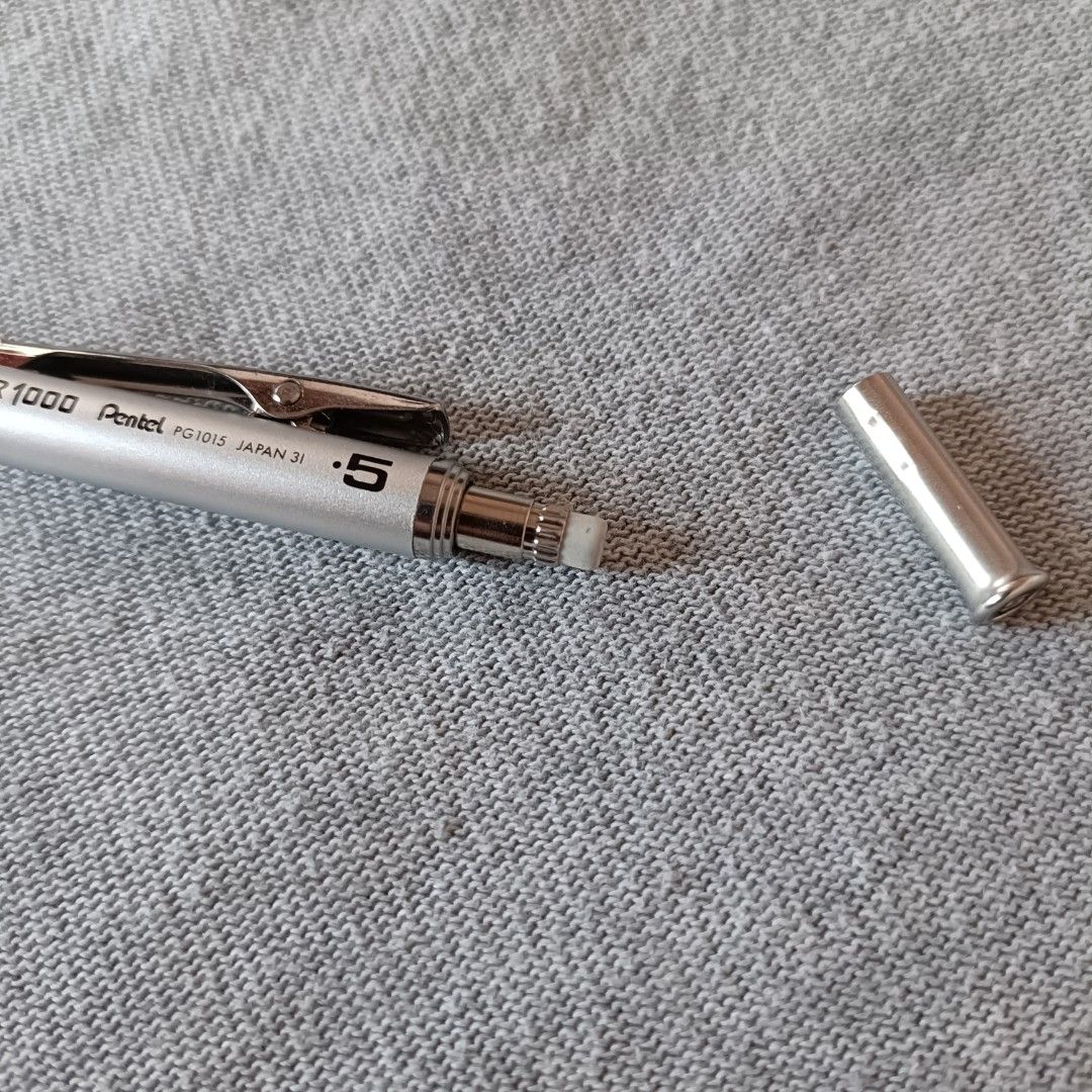 Pentel Graph Gear 1000 0.5mm Mechanical Pencil, Hobbies & Toys ...