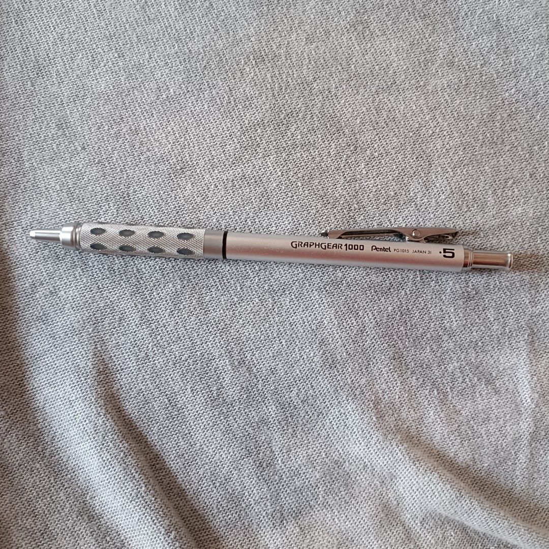 Pentel Graph Gear 1000 0.5mm Mechanical Pencil, Hobbies & Toys ...
