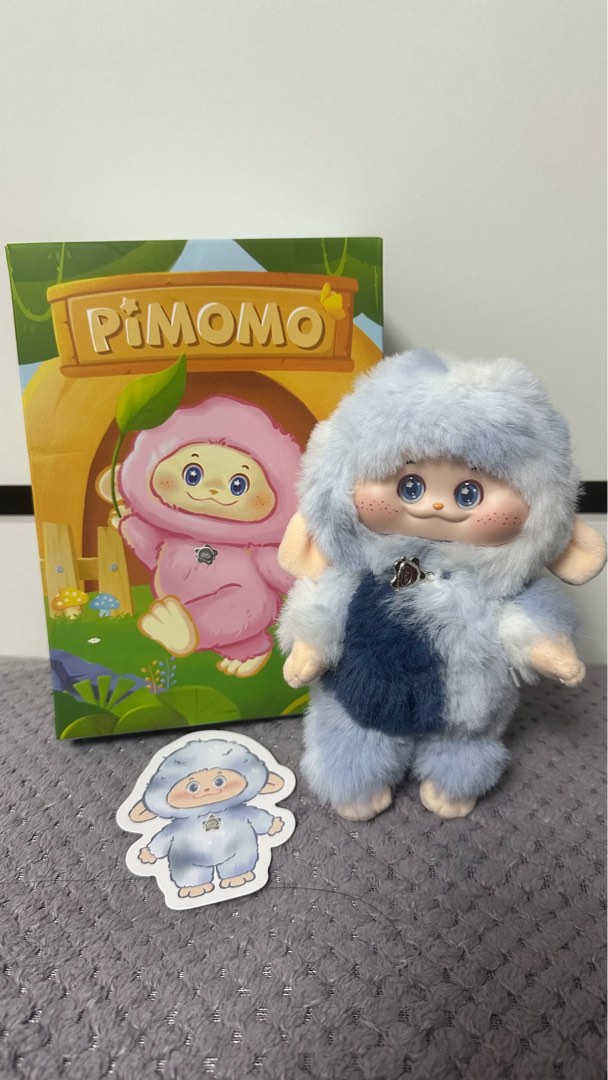 Pimomo Plush Pendant - Blue Freedom, Hobbies & Toys, Toys & Games on ...