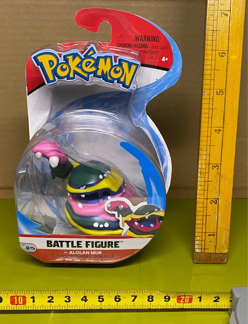 Pokemon 3" Alolan Muk battle figure, Hobbies & Toys, Toys & Games on ...